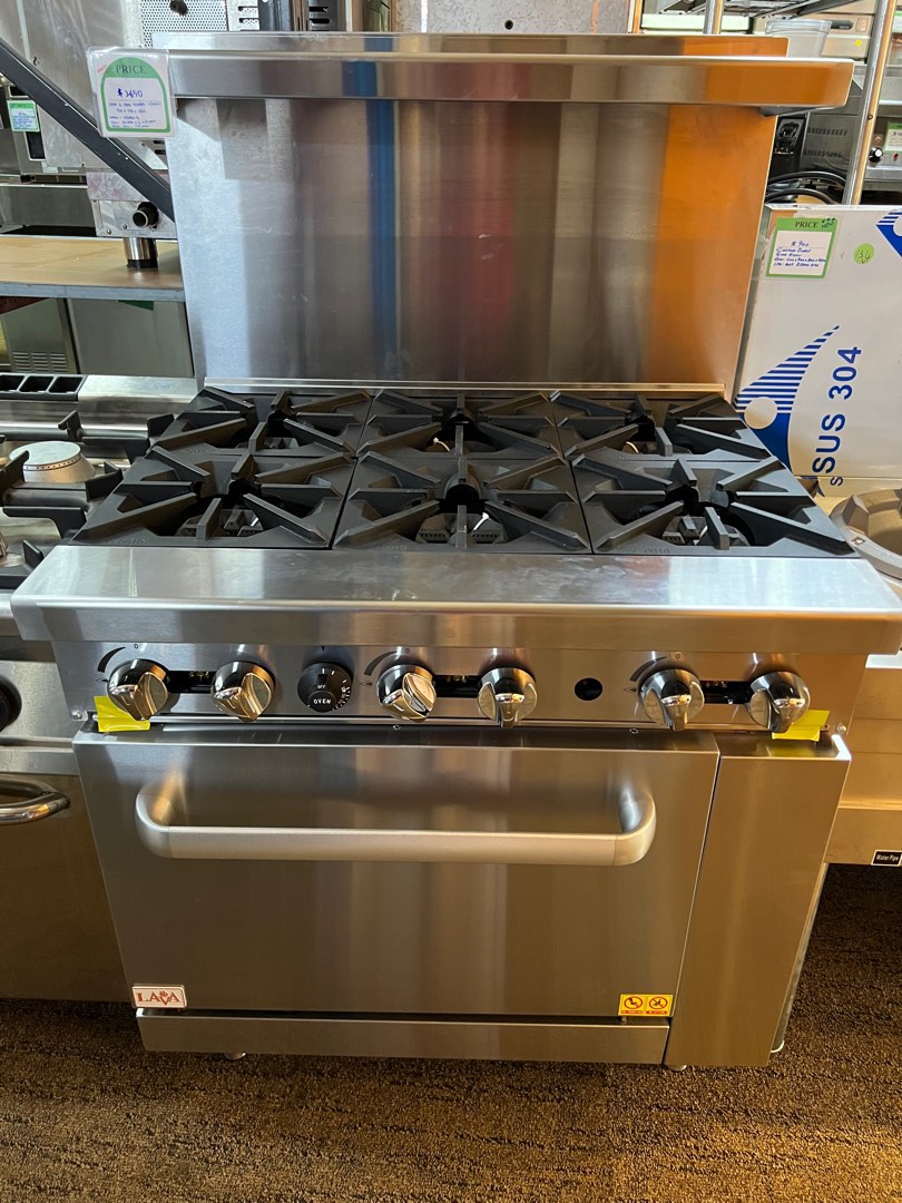 Lava 6 Open Burner with Oven, TV & Home Appliances, Kitchen Appliances ...