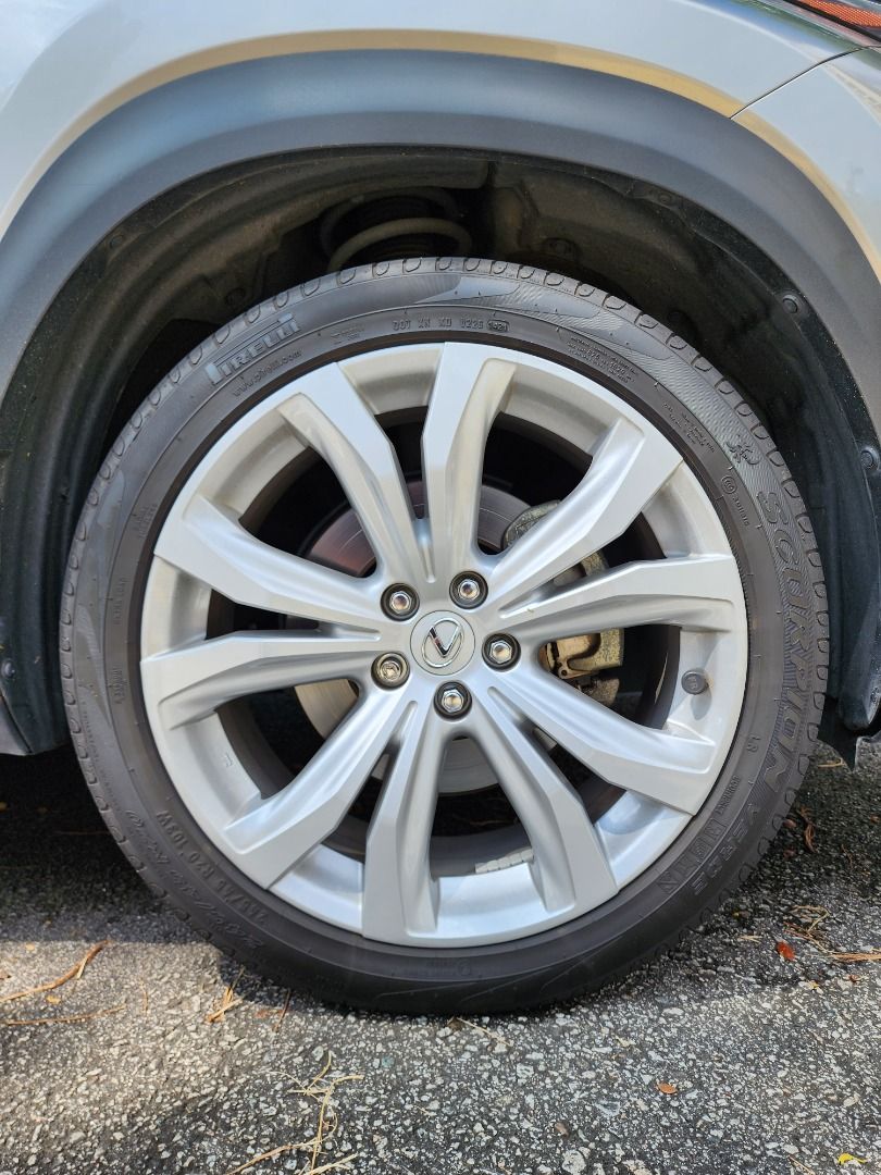 Lexus 20" rims suitable for NX, RX, Toyota Harrier, Alphard, Vellfire ...