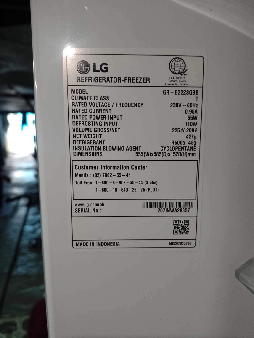 LG Inverter Refrigerator, TV & Home Appliances, Kitchen Appliances ...