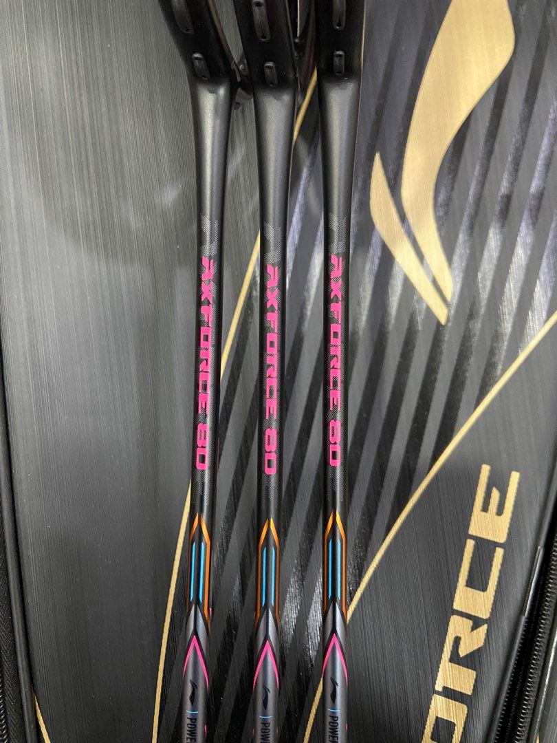 Li Ning Axforce 80 4U 3U Brand New, Sports Equipment, Sports & Games ...
