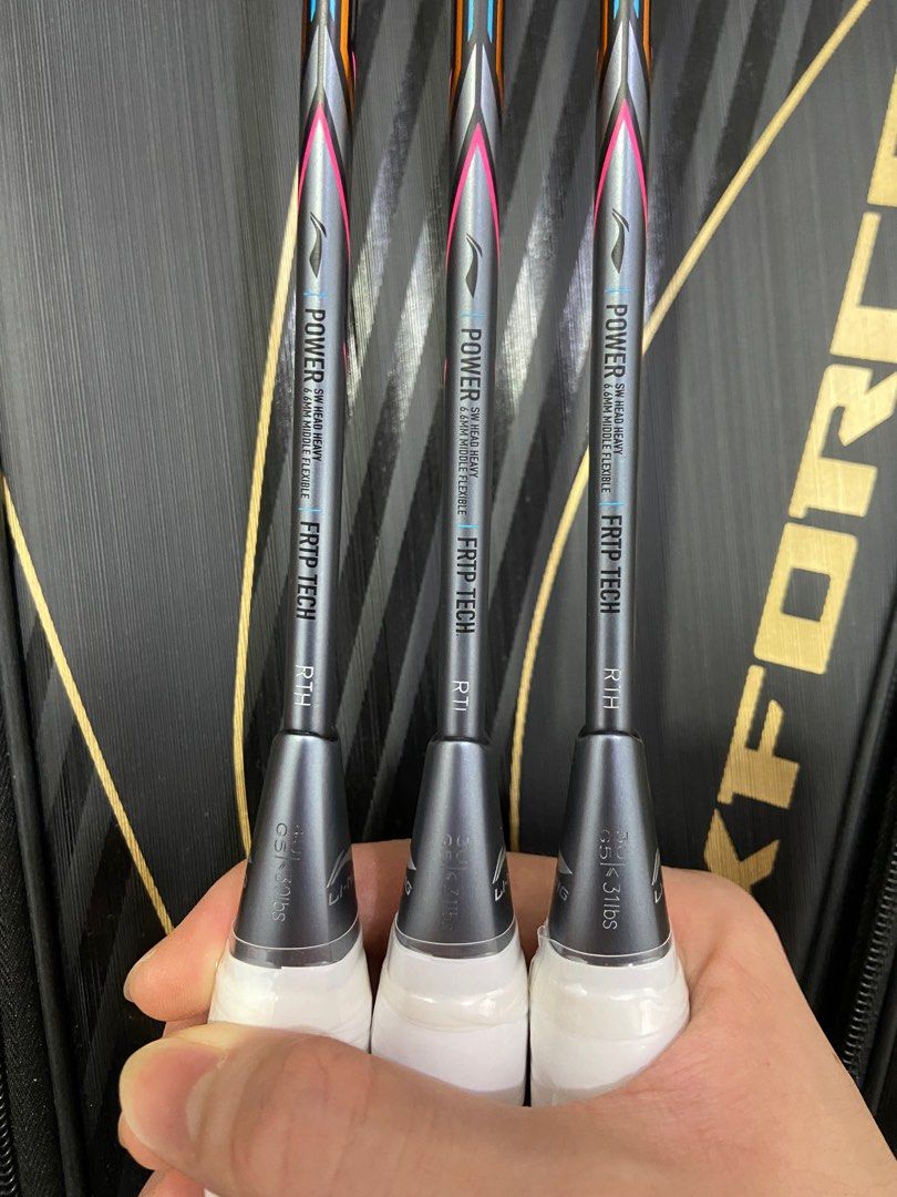 Li Ning Axforce 80 4U 3U Brand New, Sports Equipment, Sports & Games ...