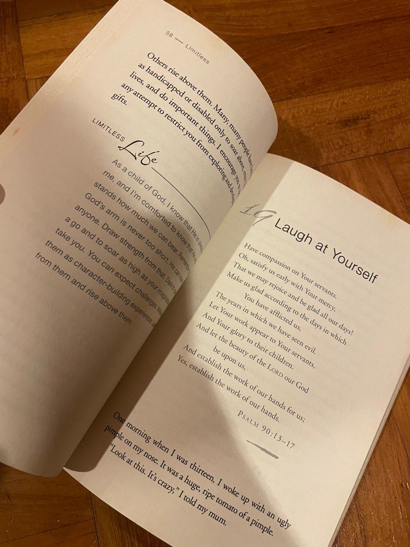 English Book Limitless By Nick Vujicic Hobbies Toys Books