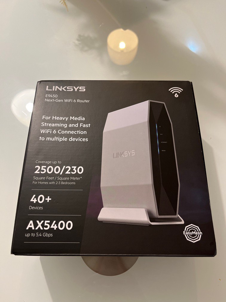 Linksys AX5400 router, Computers & Tech, Parts & Accessories ...
