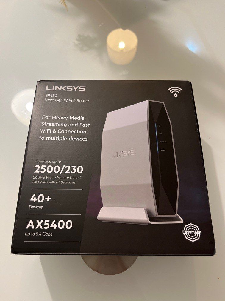 Linksys AX5400 router, Computers & Tech, Parts & Accessories ...