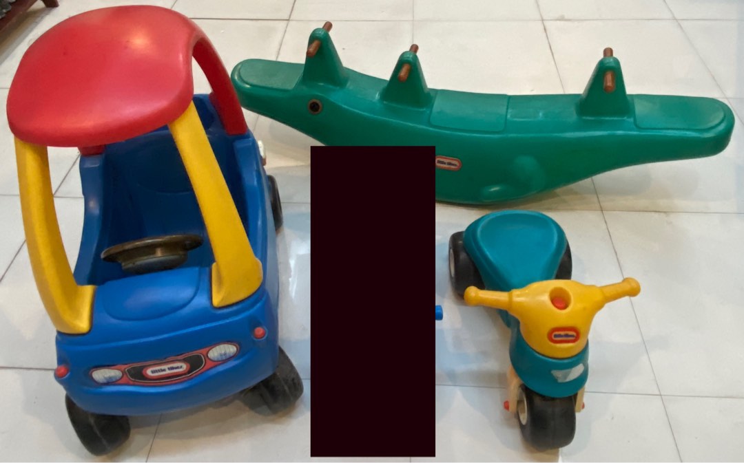 little tikes jungle gym, car/coupe, mini cycle, seesaw, Hobbies & Toys ...