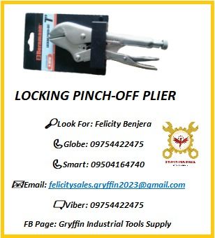 LOCKING PINCH-OFF PLIER, Commercial & Industrial, Industrial Equipment ...