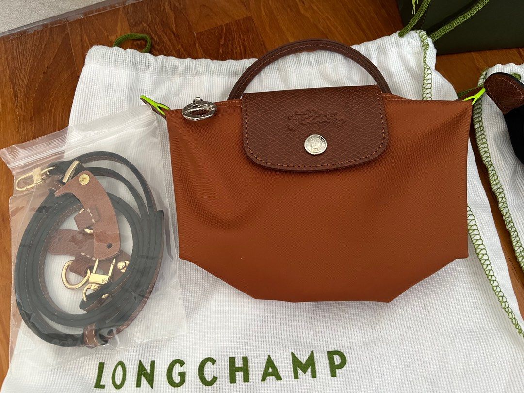 Long Champ (mini) Le Pilage with sling, Luxury, Bags & Wallets on Carousell