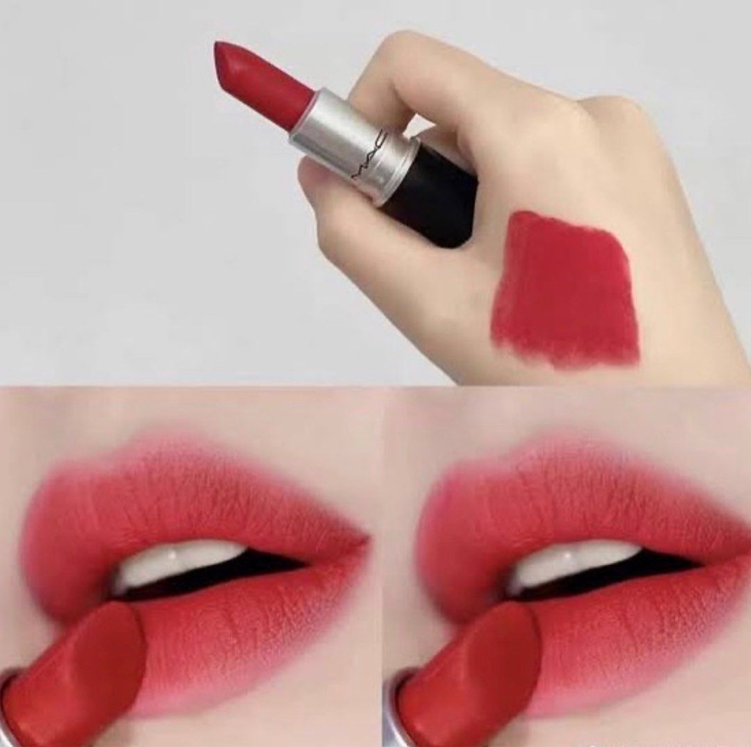 MAC Powderkiss Lipstick (Ruby New), Beauty & Personal Care, Face ...