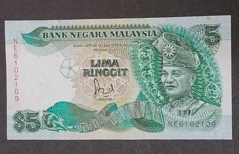 Malaysia 5 ringgit, Hobbies & Toys, Memorabilia & Collectibles ...