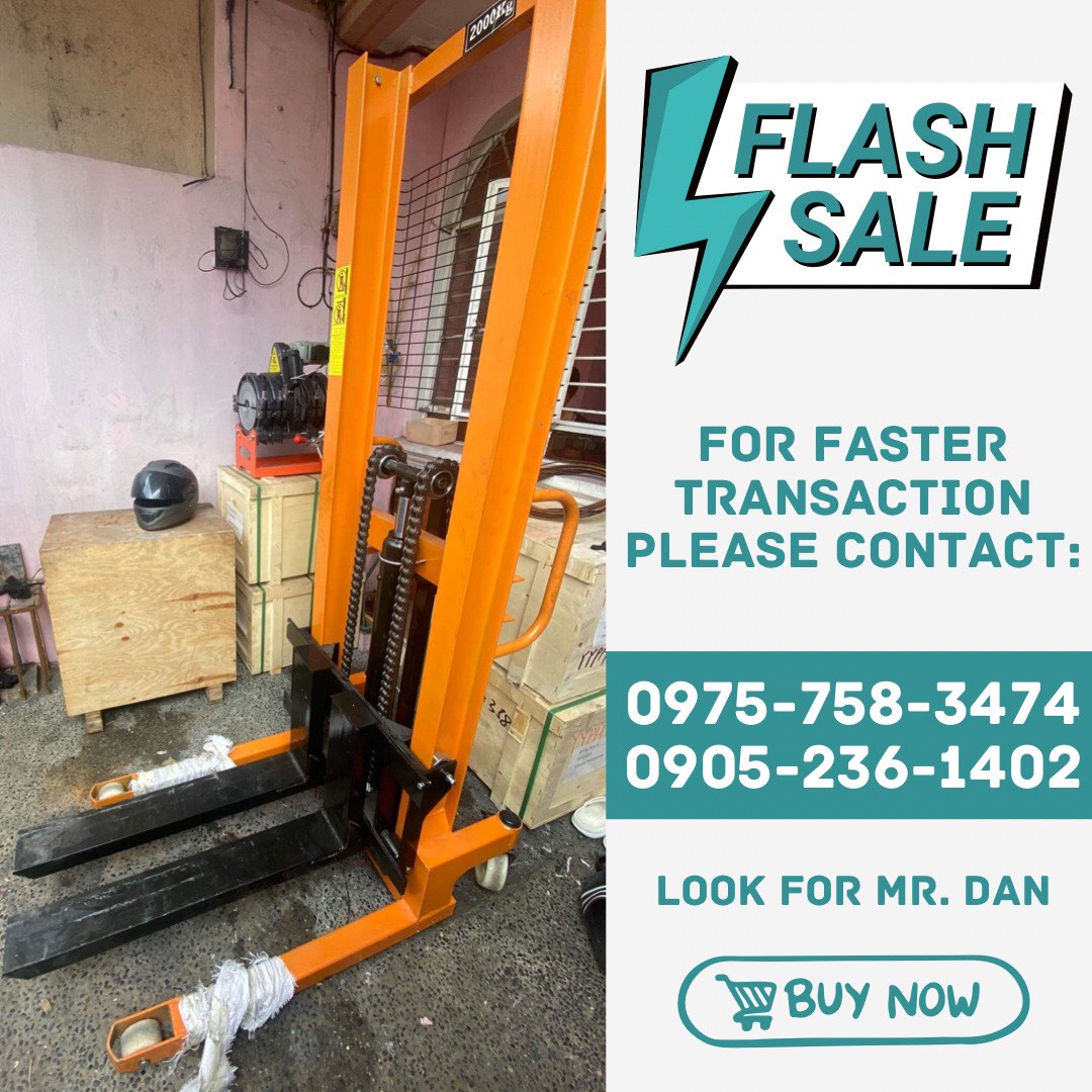Manual Stacker, Commercial & Industrial, Construction Tools & Equipment ...