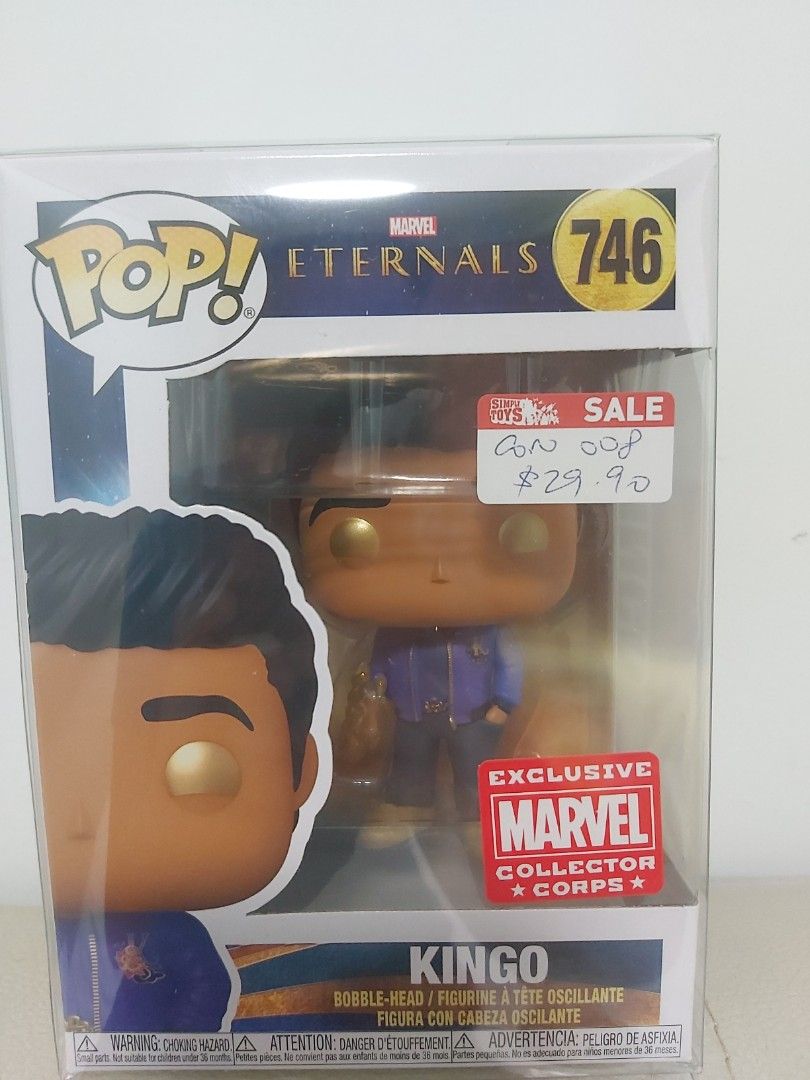 Marvel Collector Corps Kingo Funko Pop, Hobbies & Toys, Toys & Games on Carousell