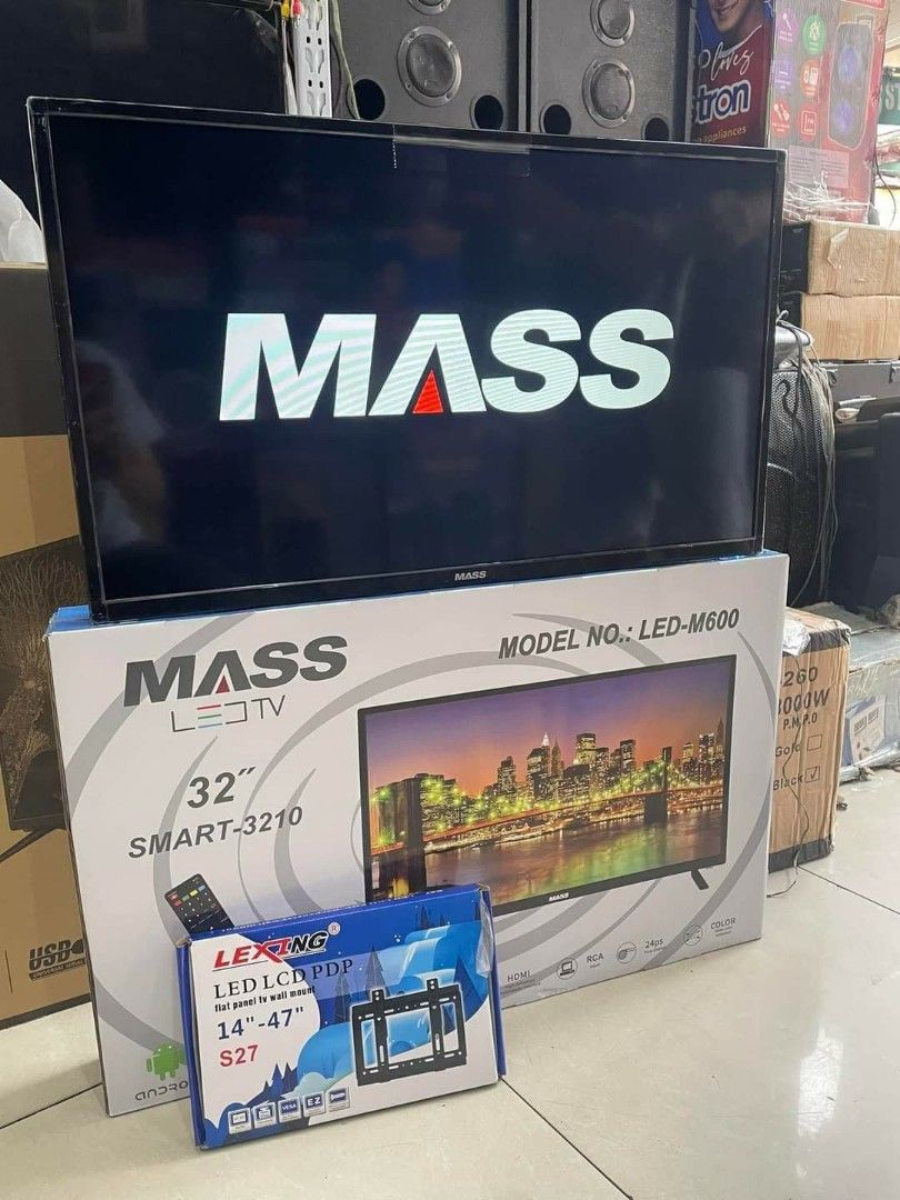 MASS SMART TV 32" Model: LED-M600 3210, TV & Home Appliances, TV ...