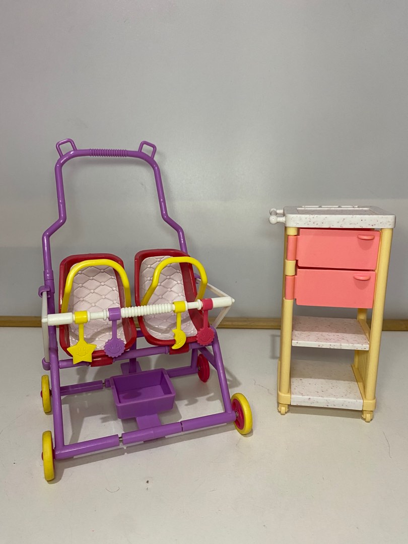 Mattel Stroller and Drawer, Hobbies & Toys, Toys & Games on Carousell