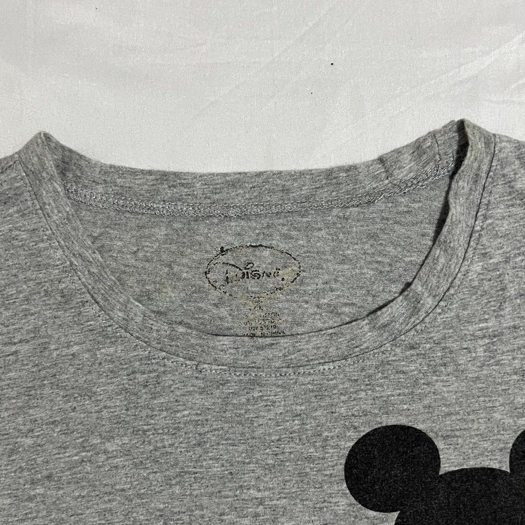 Mickey Mouse Grey Shirt, Babies & Kids, Babies & Kids Fashion on Carousell