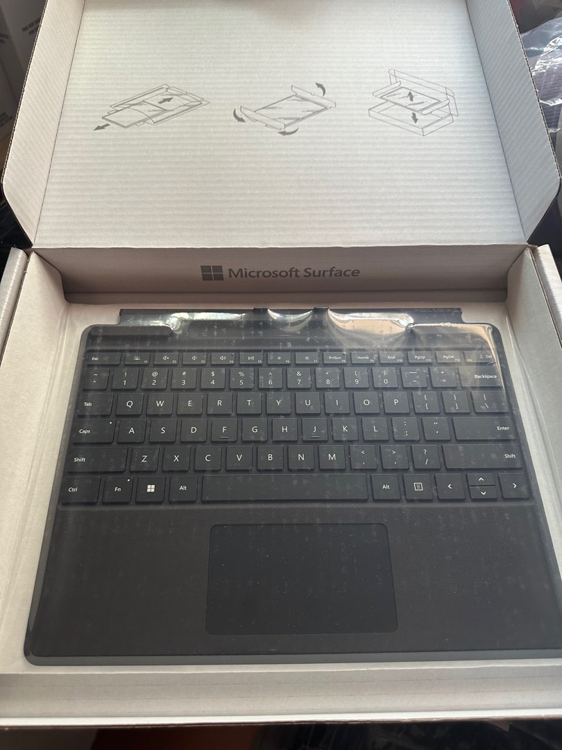 Microsoft surface pro 8/9 keyboard, Computers & Tech, Parts ...
