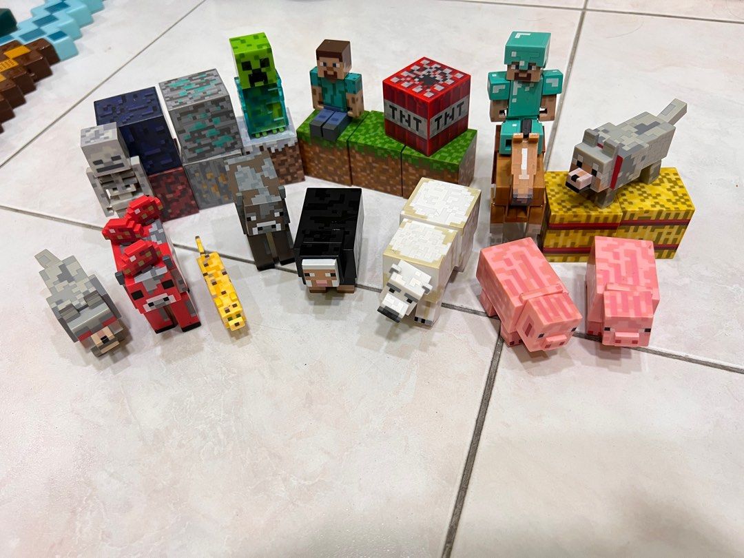 Minecraft collection, Hobbies & Toys, Toys & Games on Carousell