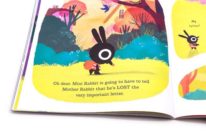 Mini Rabbit Children Picture Book Original, Hobbies & Toys, Books ...