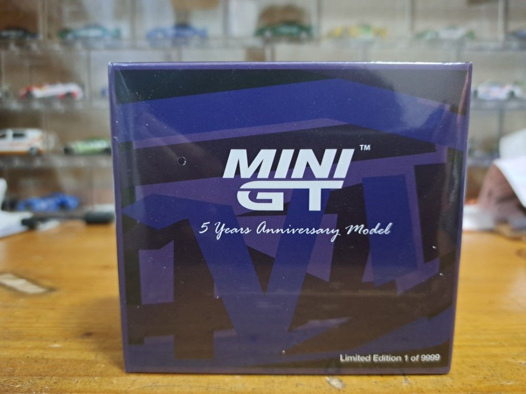 MiniGT 1/64 Nissan Skyline GTR34 #446 mini gt 五週年記念版, 興趣及遊戲, 玩具 & 遊戲類 ...