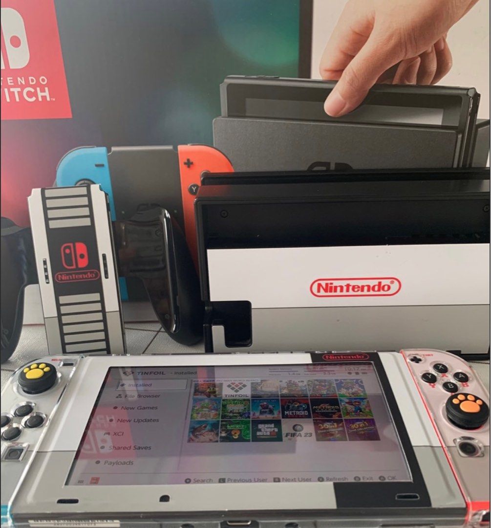 Modded Nintendo Switch Gen 2, Video Gaming, Video Game Consoles ...