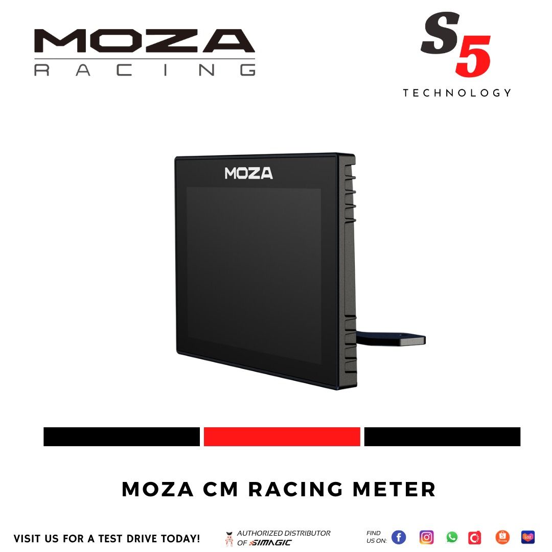 MOZA CM Racing Meter for R9 / simracing / sim racing / eracing ...