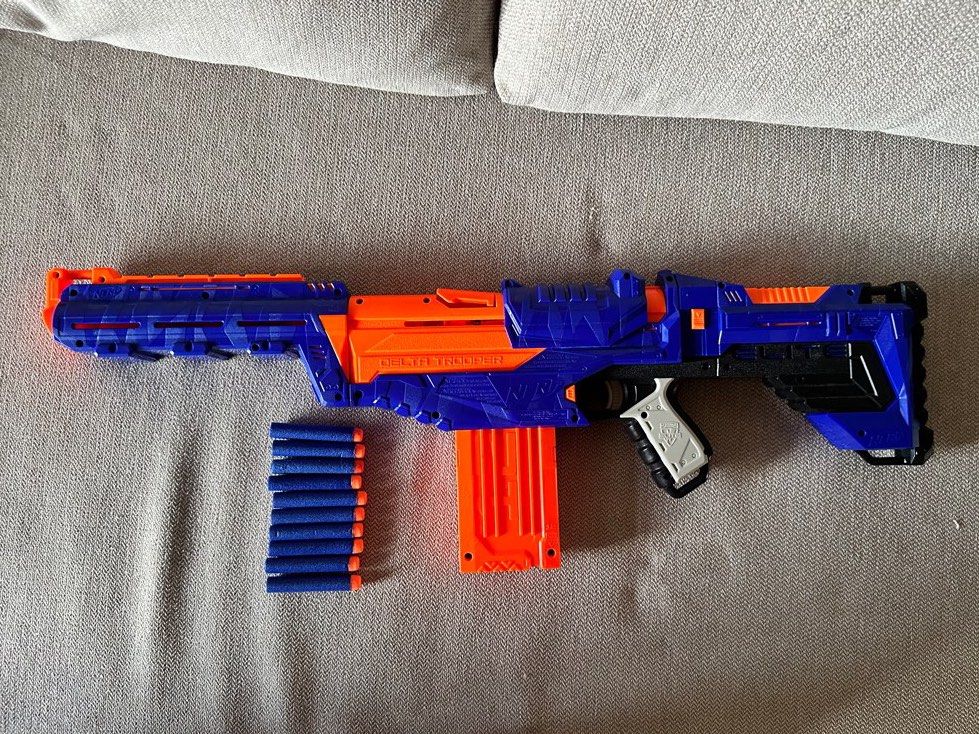 NERF Elite Delta Trooper, nerf gun, Hobbies & Toys, Toys & Games on ...