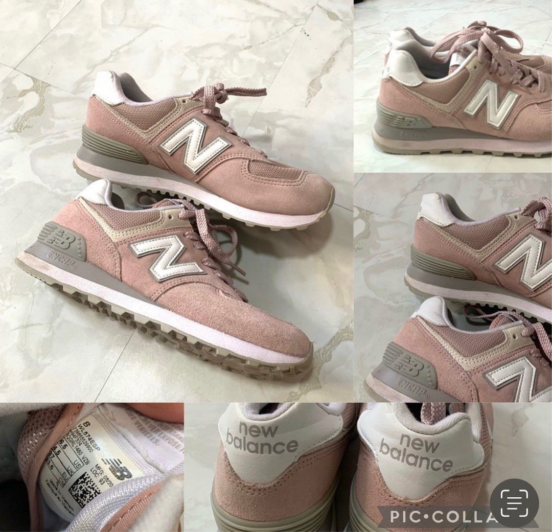 New balance pink sneakers, Women's Fashion, Footwear, Sneakers on Carousell