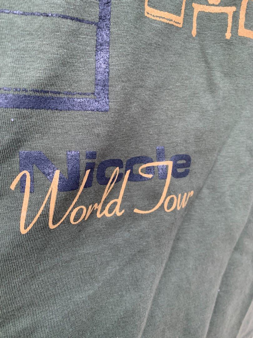 NICOLE WORLD TOUR MANILA MERCH, Women's Fashion, Tops, Shirts on Carousell
