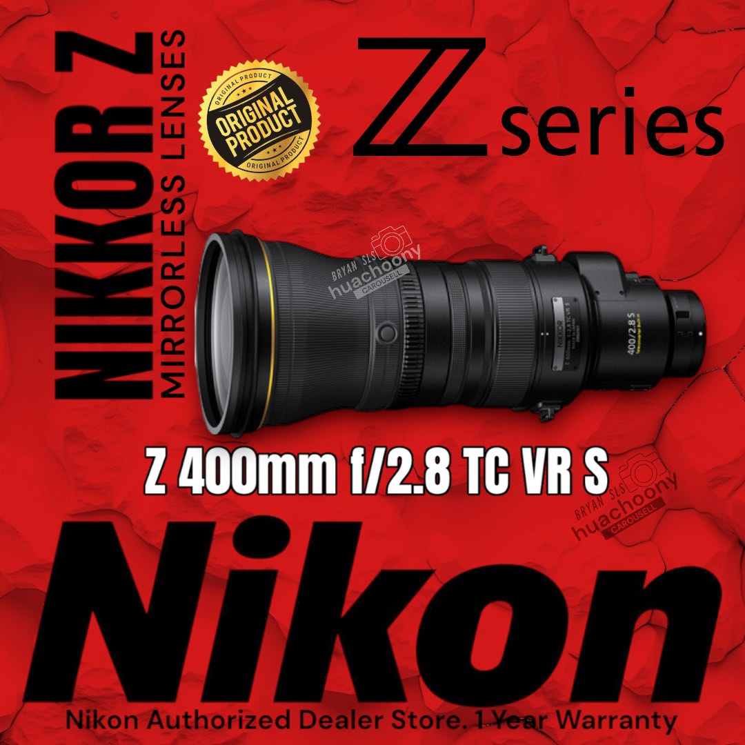 Nikon NIKKOR Z 400mm f/2.8 TC VR S | Nikon NIKKOR Z 400mm f2.8 TC VR S ...