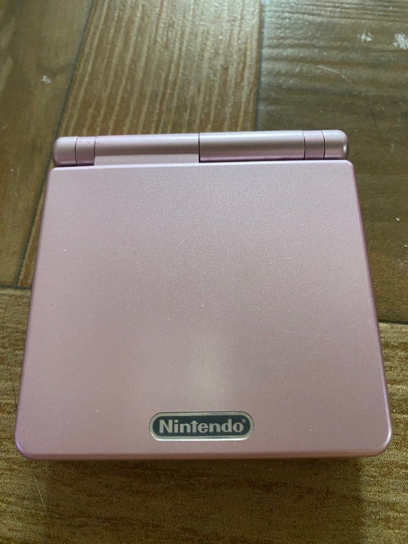 Nintendo AGS 001 Gameboy Advance SP Pink, Video Gaming, Video Games ...