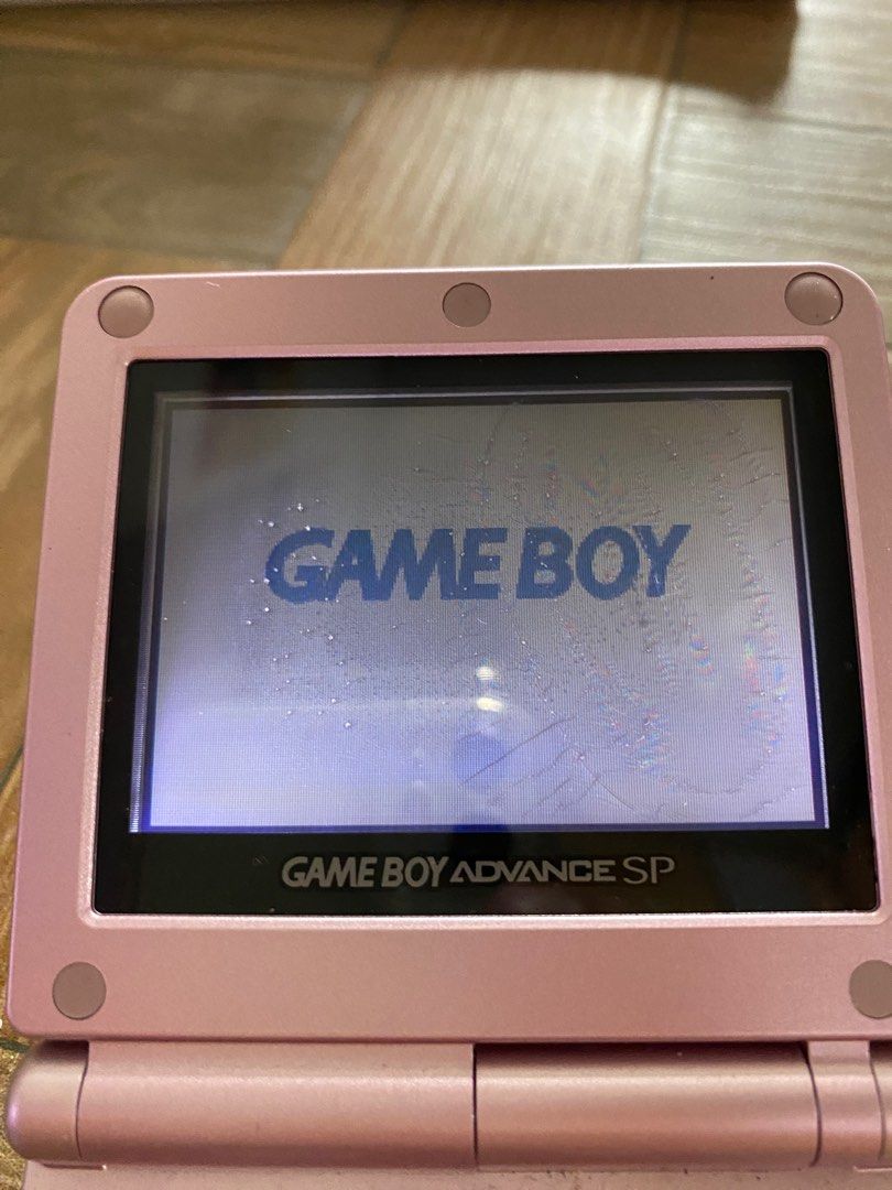 Nintendo AGS 001 Gameboy Advance SP Pink, Video Gaming, Video Games ...