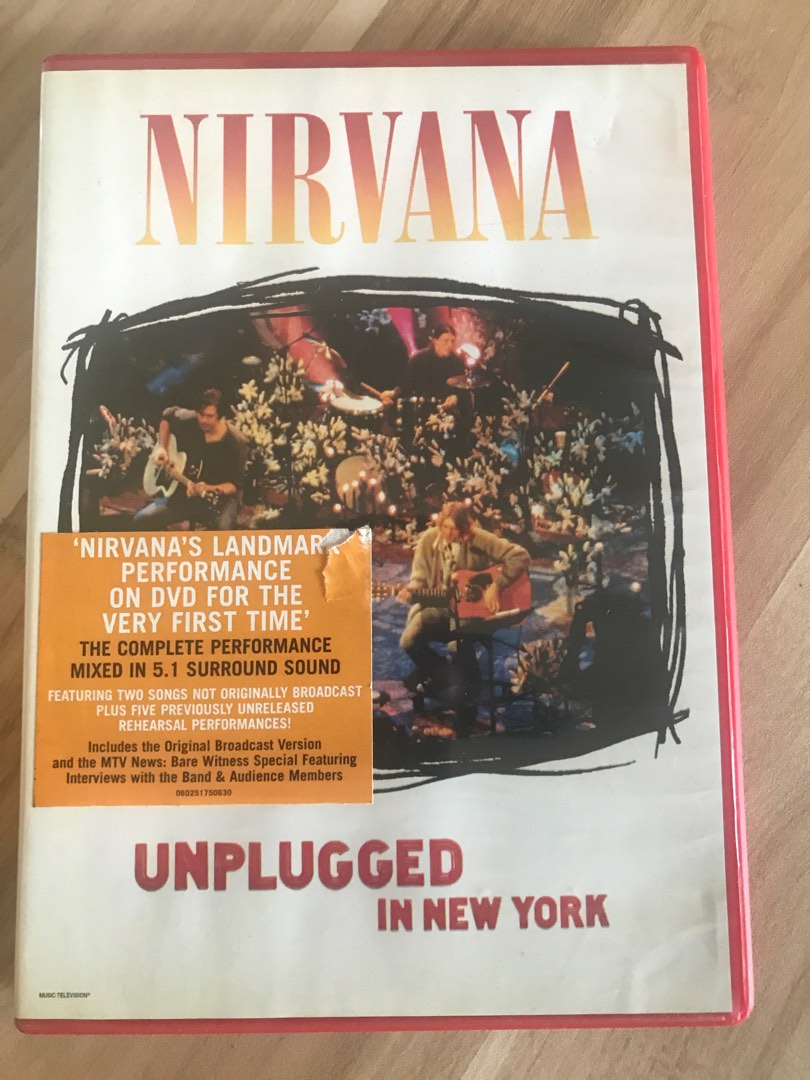 Nirvana MTV unplugged, Hobbies & Toys, Music & Media, CDs & DVDs on Carousell