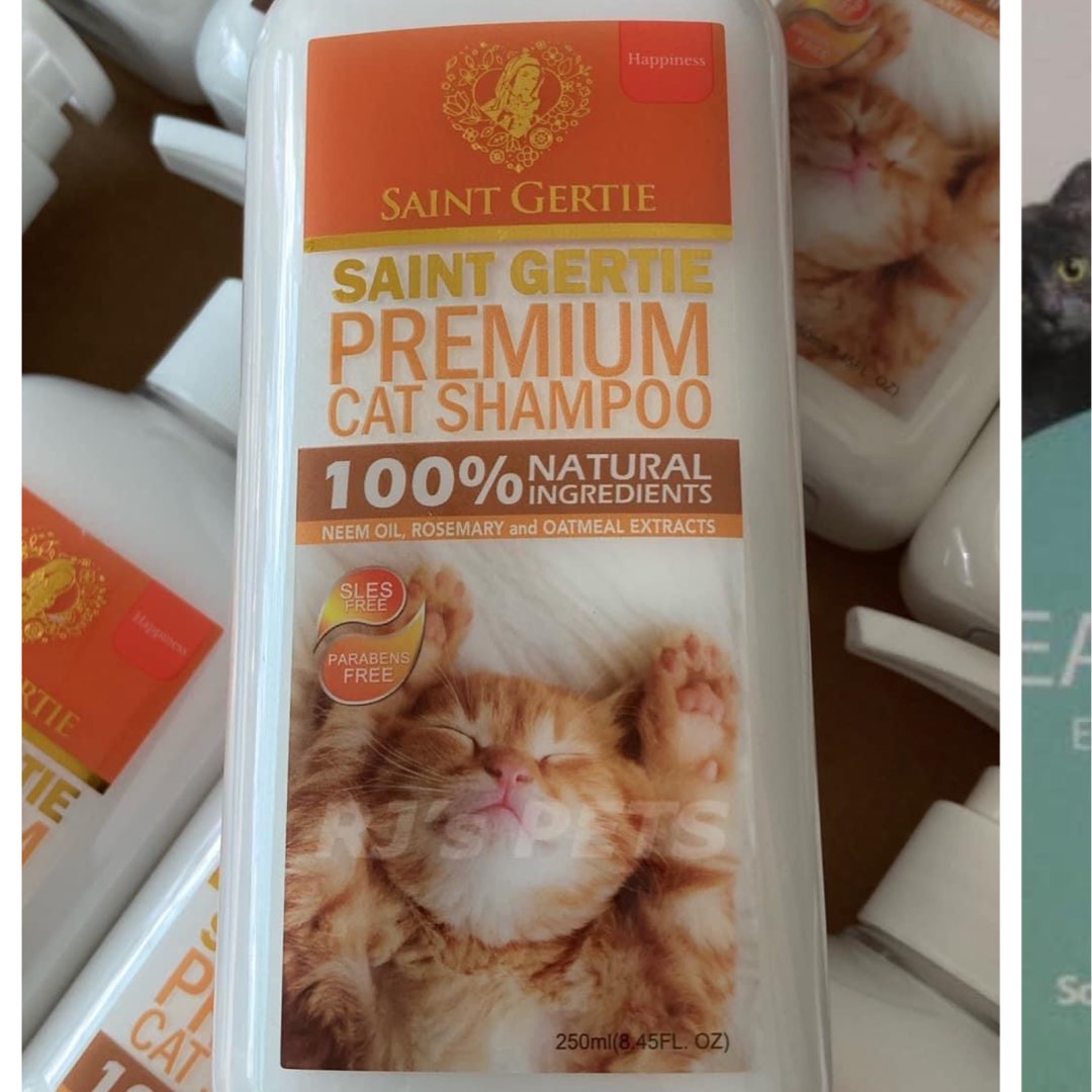 Oct 2023 expiry 250ml Cat shampoo st gertie, Pet Supplies, Health ...
