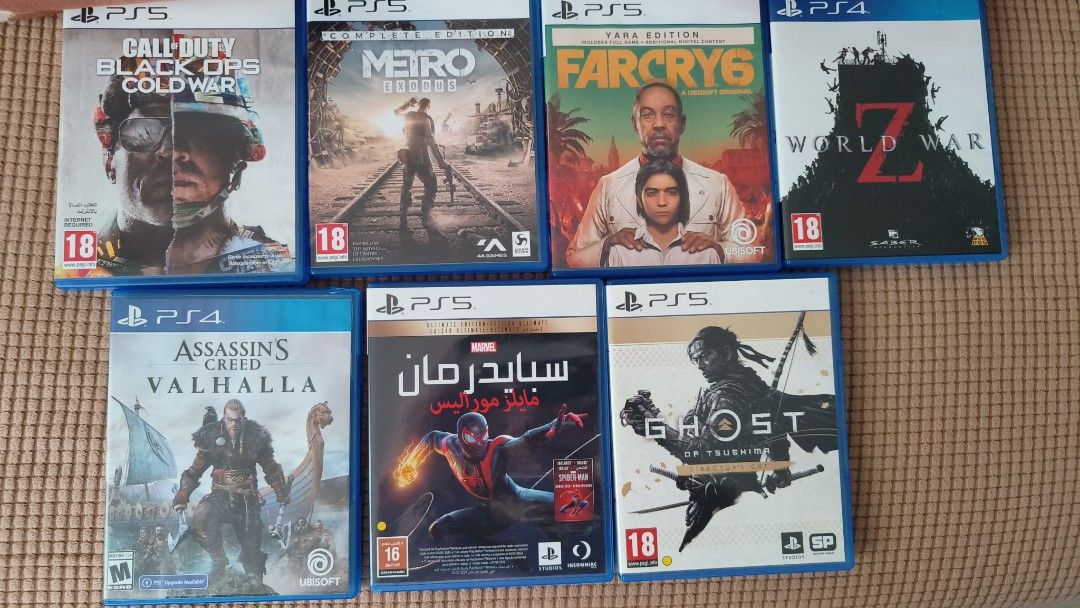 Original Second Hand PS5 and PS4 Games, Video Gaming, Video Games ...