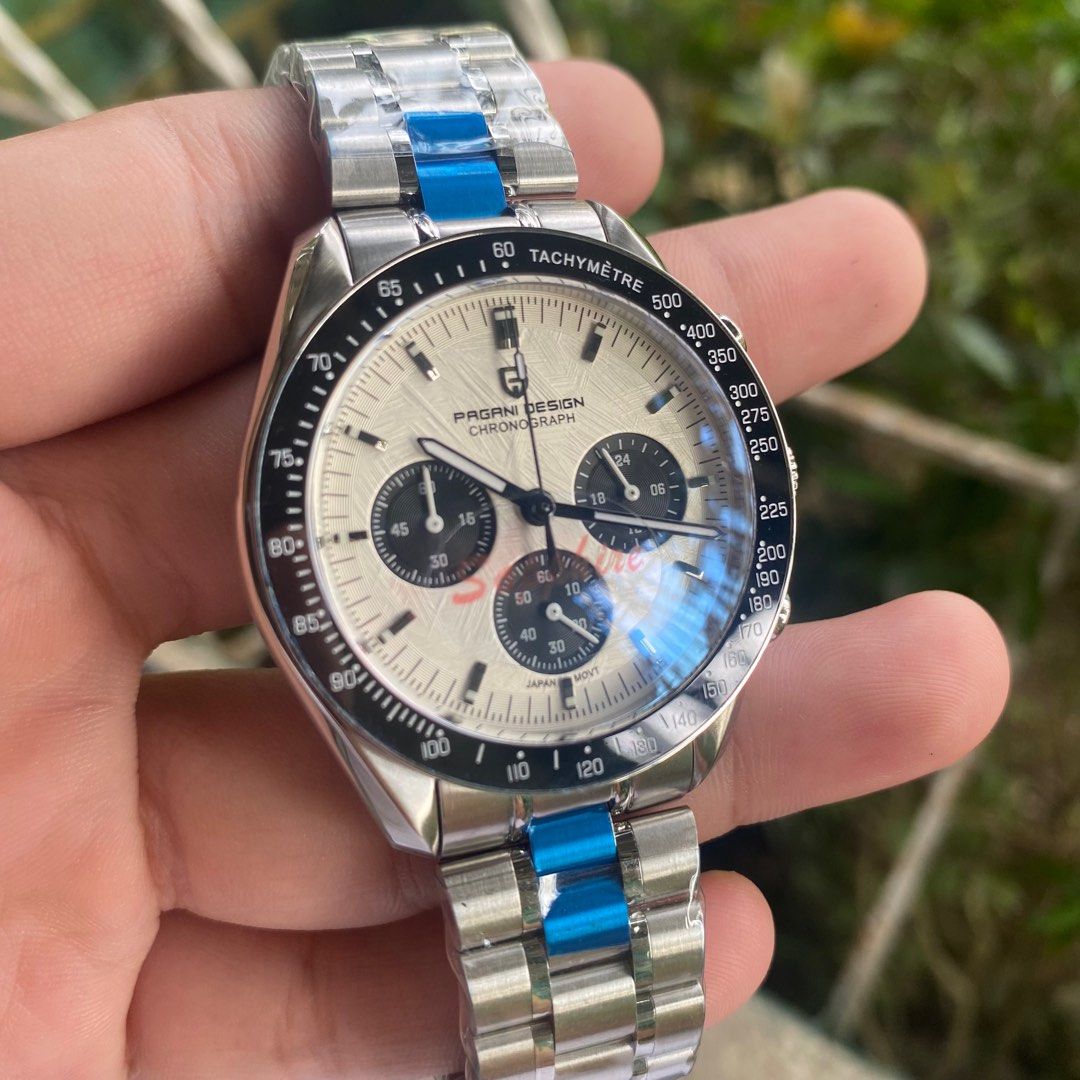 Pagani Design PD-1701 Moonwatch V4 (Speedtimer Homage), Men's Fashion ...