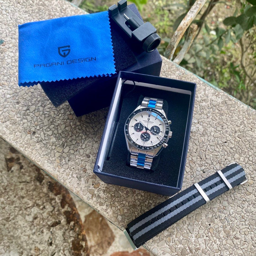 Pagani Design PD-1701 Moonwatch V4 (Speedtimer Homage), Men's Fashion ...