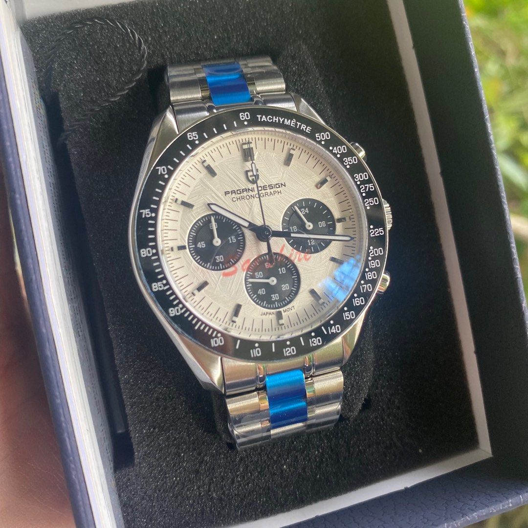 Pagani Design PD-1701 Moonwatch V4 (Speedtimer Homage), Men's Fashion ...