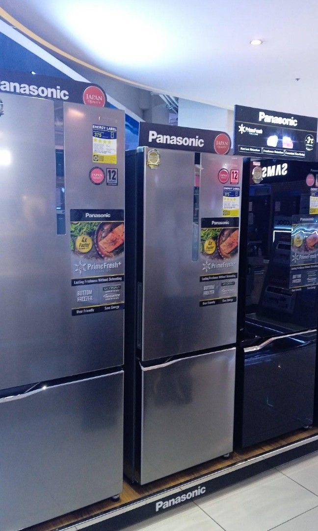 PANASONIC BOTTOM FREEZER INVERTER REFRIGERATOR, TV & Home Appliances ...