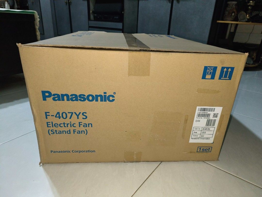 Panasonic F-407YS Electric Stand Fan, Furniture & Home Living, Lighting ...