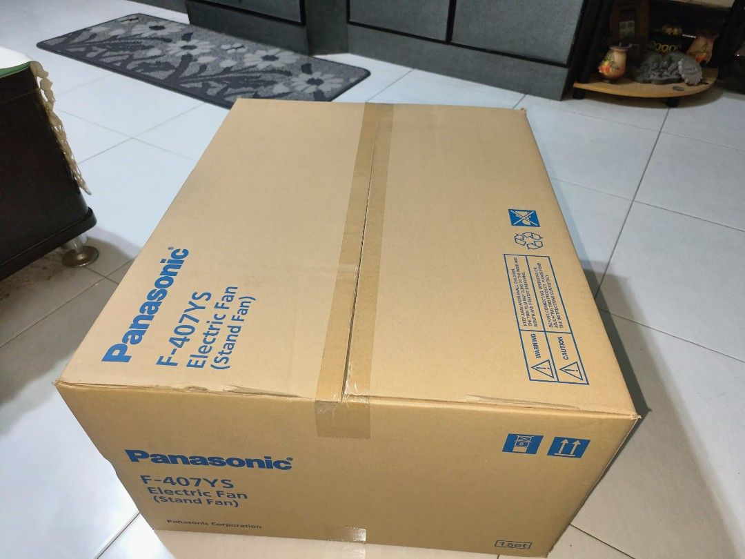 Panasonic F-407YS Electric Stand Fan, Furniture & Home Living, Lighting ...