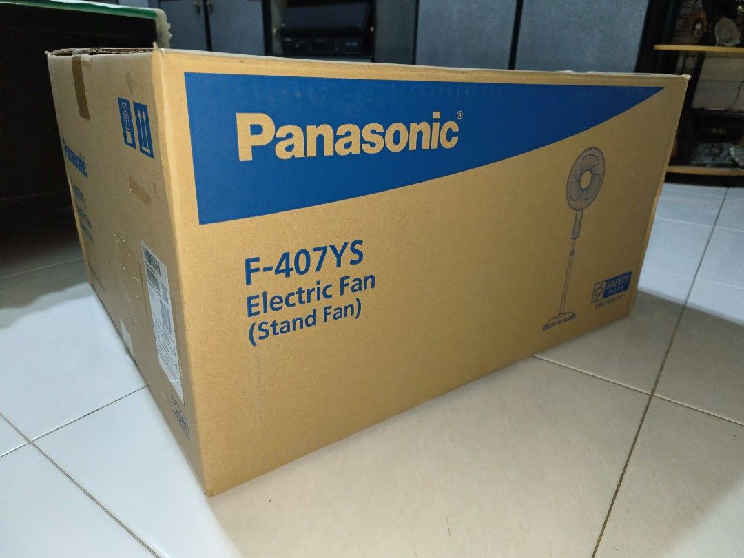 Panasonic F-407YS Electric Stand Fan, Furniture & Home Living, Lighting ...