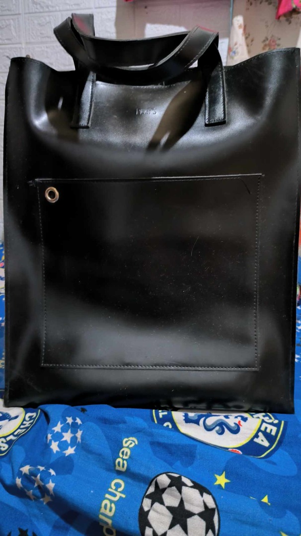 Peeps Leather Tote Bag Womens Fashion Bags And Wallets Tote Bags On Carousell