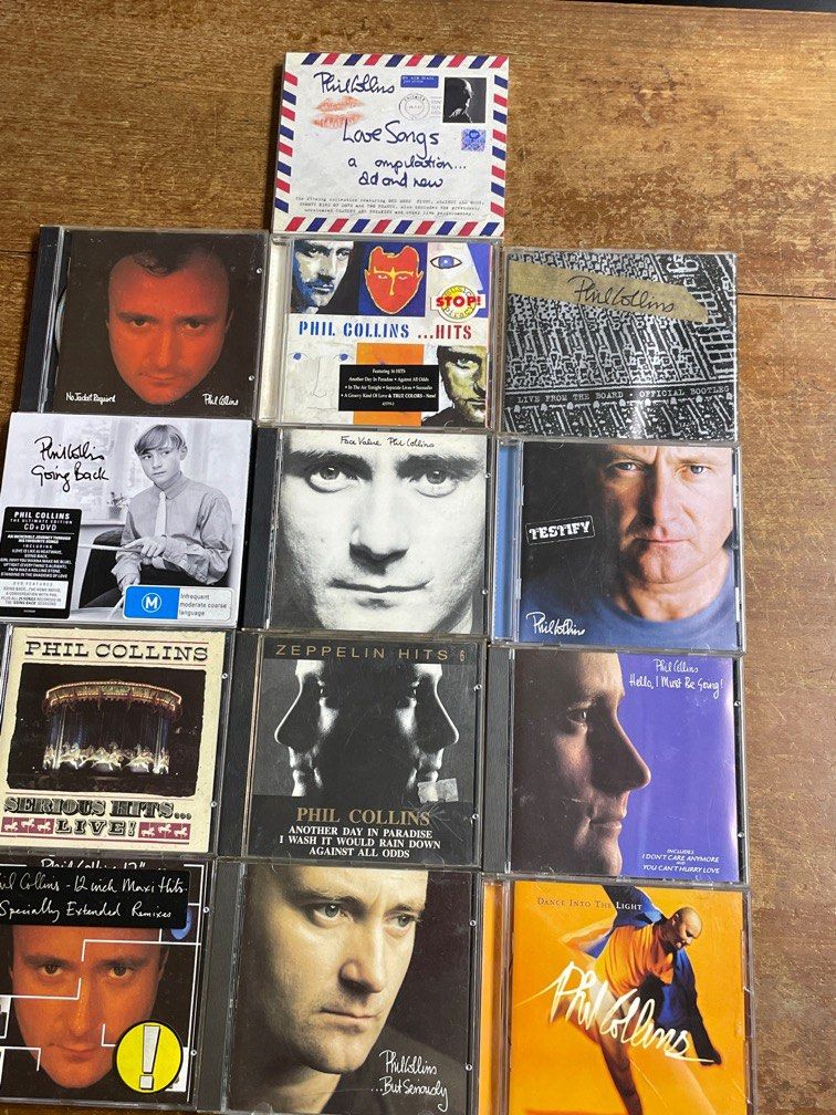 Phil Collins - collection, Hobbies & Toys, Music & Media, CDs & DVDs on ...
