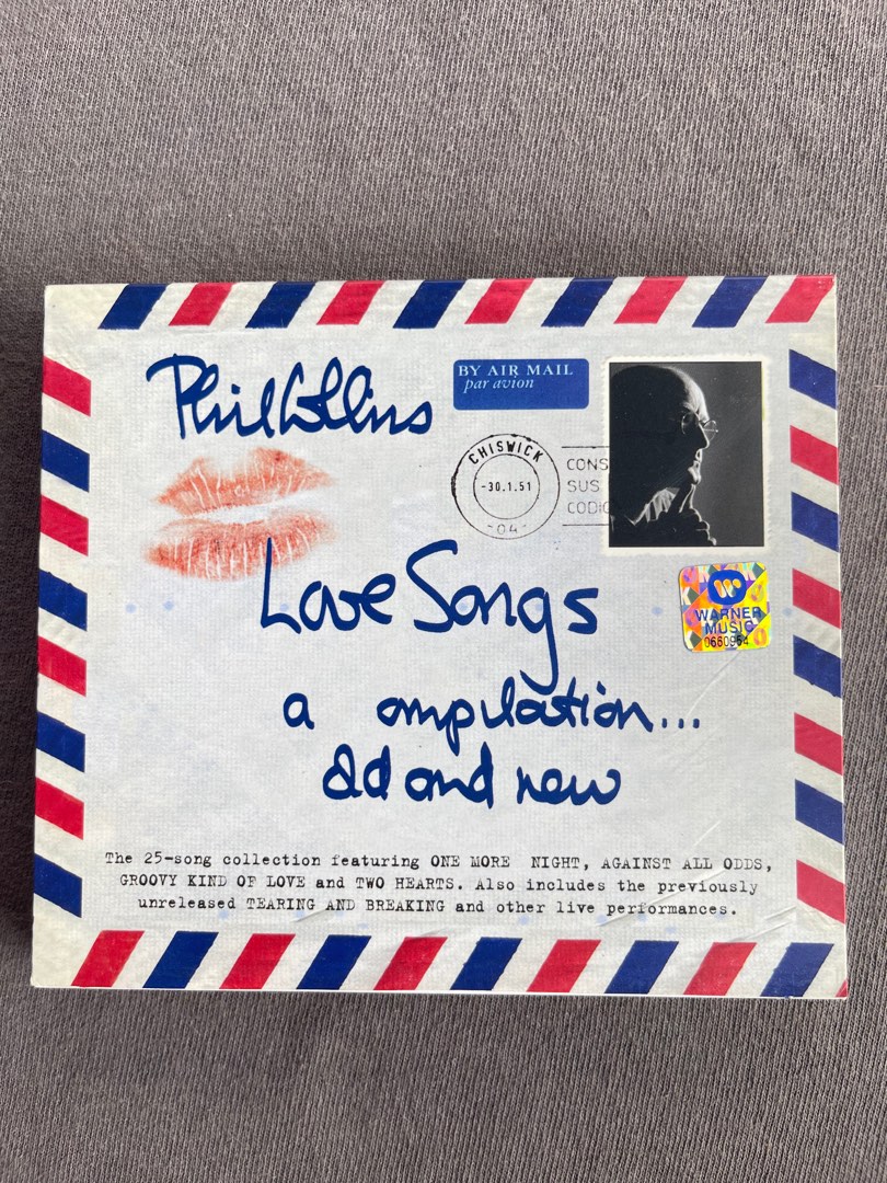 PHIL COLLINS - LOVE SONGS ( 2CD ), Hobbies & Toys, Music & Media, CDs ...