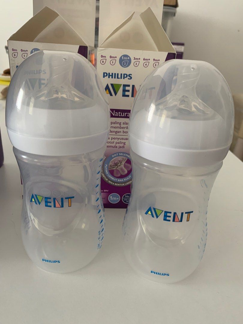 Philips Avent Feeding Bottles (2), Babies & Kids, Nursing & Feeding ...