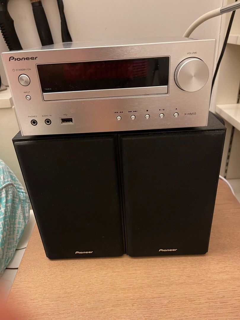 Pioneer mini hi fi: cd player with radio, 音響器材, 其他音響配件及設備 - Carousell