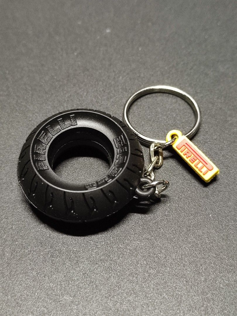Pireilli Diablo Tyre Keychain, Car Accessories, Accessories on Carousell
