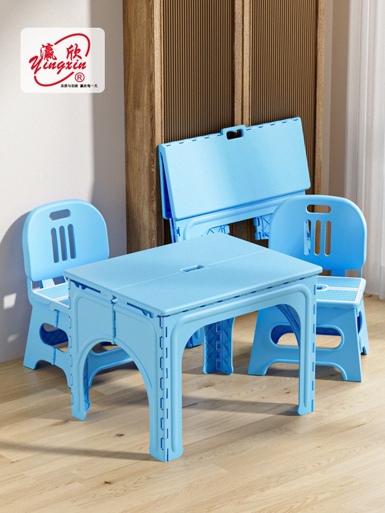 Plastic Children foldable table, Babies & Kids, Baby Nursery & Kids ...