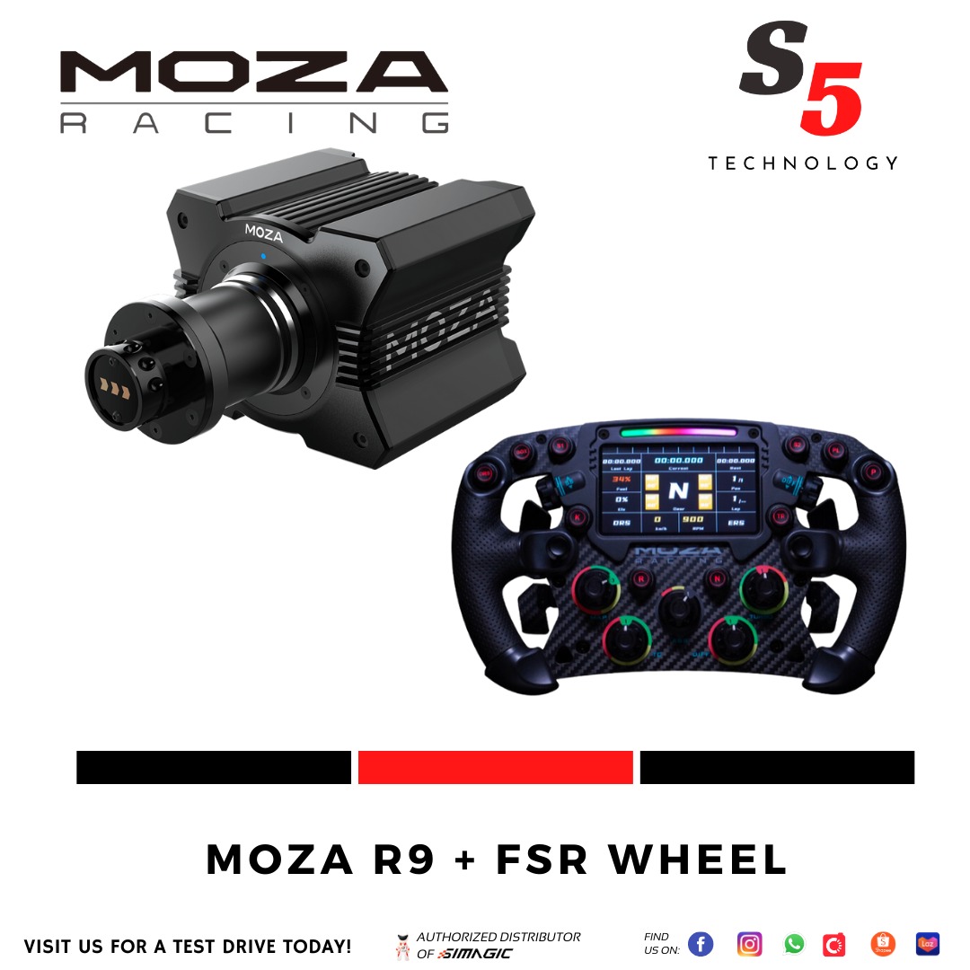 PM FOR BEST PRICE - Moza R9 wheelset FSR formula wheel bundle / moza ...