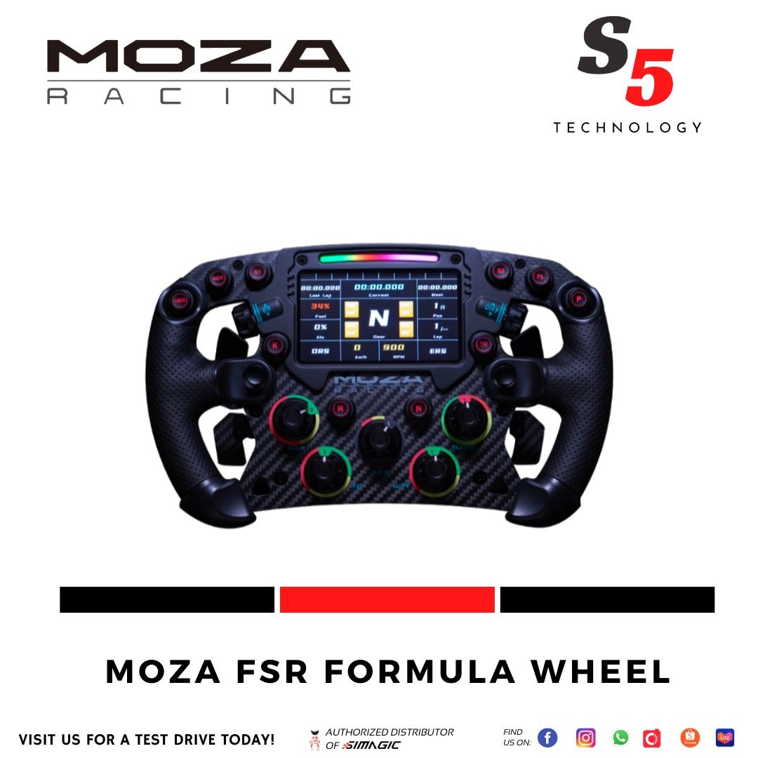 PM FOR BEST PRICE - Moza R9 wheelset FSR formula wheel bundle / moza ...