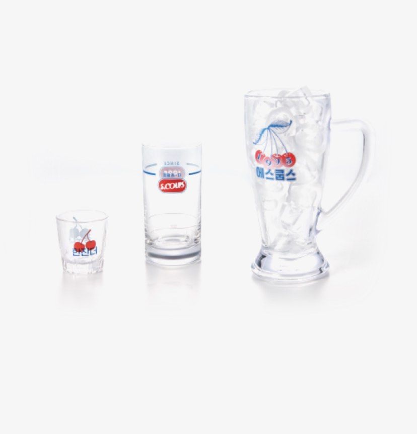 [PO] Artist made collection by seventeen scoups domino glass set ...